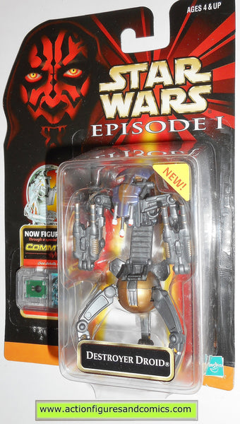star wars action figures DESTROYER DROID episode I hasbro toys moc ...