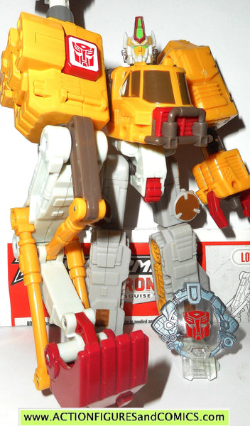 transformers cybertron LONGRACK 2006 6 inch deluxe steam shovel constr ...