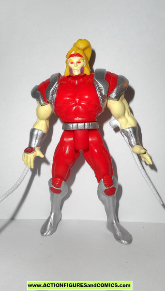 X-MEN X-Force toy biz OMEGA RED 2nd version yellow skin marvel univers ...
