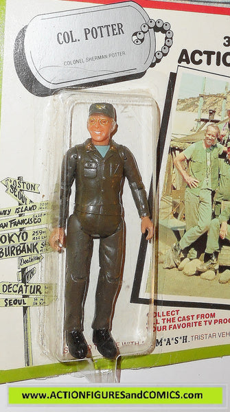 M*A*S*H* mash tv series action figures COL POTTER 1982 moc mip mib ...