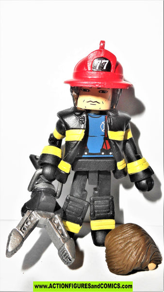 minimates M.A.X. mobile action xtreme FIREMAN FIREFIGHTER max ...