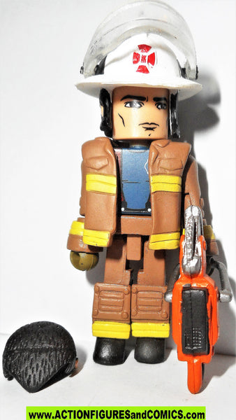 minimates M.A.X. mobile action xtreme FIRE CHIEF FIREFIGHTER max ...