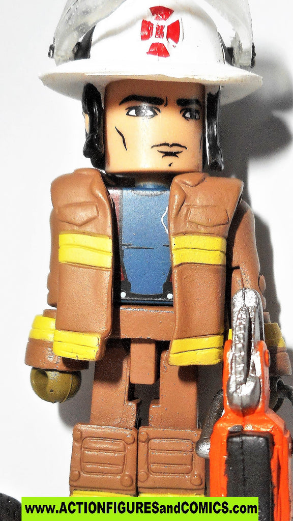 minimates M.A.X. mobile action xtreme FIRE CHIEF FIREFIGHTER max ...