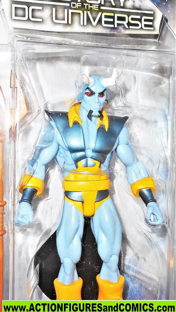 dc direct BLUE DEVIL history of the dc universe collectibles justice l ...