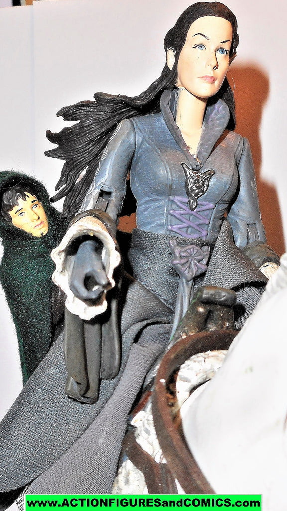 Lord of the Rings ARWEN & ASFALOTH horse steed stallion frodo toybiz ...
