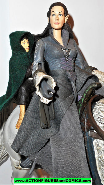 Lord of the Rings ARWEN & ASFALOTH horse steed stallion frodo toybiz ...