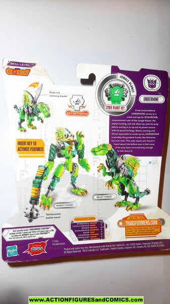transformers Cybertron UNDERMINE 2006 lizard dinosaur hasbro moc ...