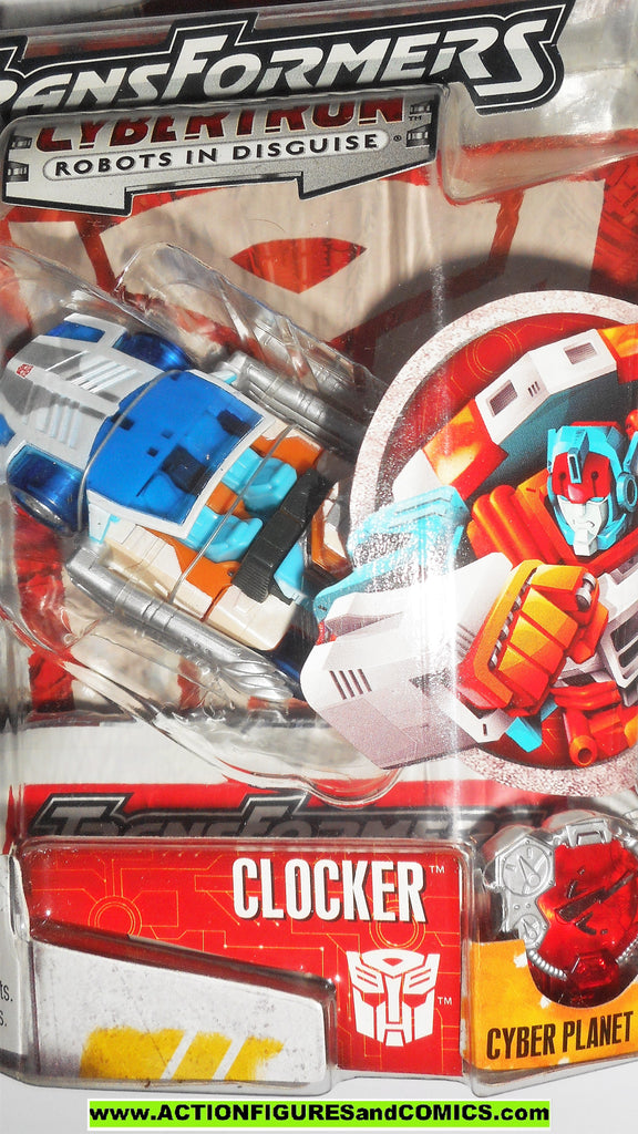 Transformers Cybertron CLOCKER 2006 action figures hasbro moc ...
