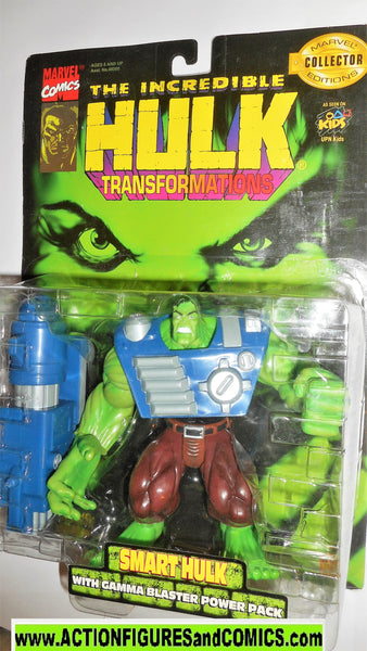 Hulk toy biz SMART HULK 1996 incredible classics universe vintage moc ...