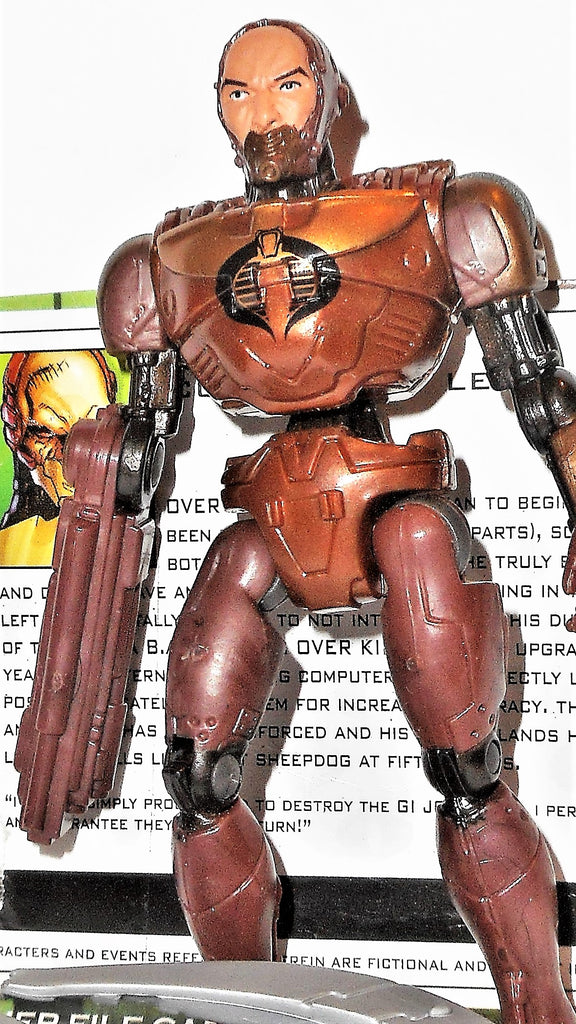 gi joe OVER KILL 2005 v6 overkill cobra bat action figures hasbro toys ...