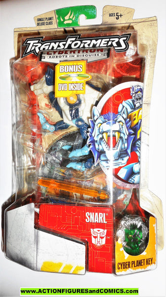 Transformers Cybertron SNARL WOLF 2006 hasbro action figures moc ...