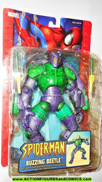 marvel legends BEETLE complete spider-man classics toy biz moc 000 ...