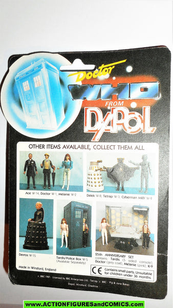 doctor who action figures DALEK dapol BLACK SILVER GREY Vintage moc ...