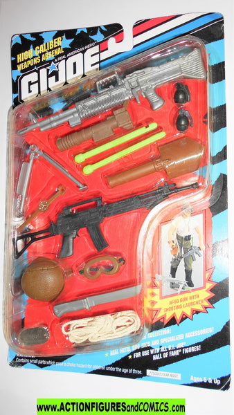Gi joe 12 inch HIGH CALIBER weapons arsenal 1993 hall of fame moc ...