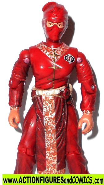 gi joe VYPRA 2004 cobra red ninja female vvv fig – ActionFiguresandComics