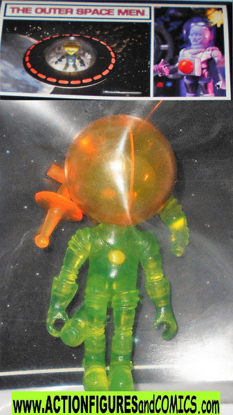 Outer Space Men ALPHA 7 man from mars 2011 green comic con mib moc ...