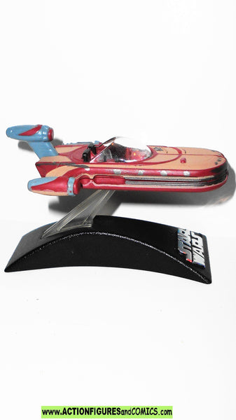 star wars titanium LANDSPEEDER complete 3 inch series ...