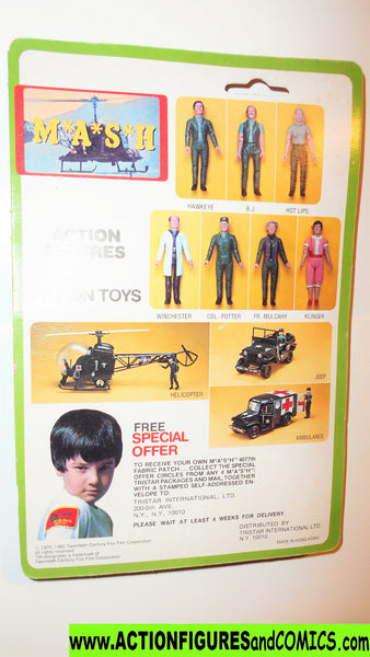 M*A*S*H* mash 1982 KLINGER television show action figures moc ...