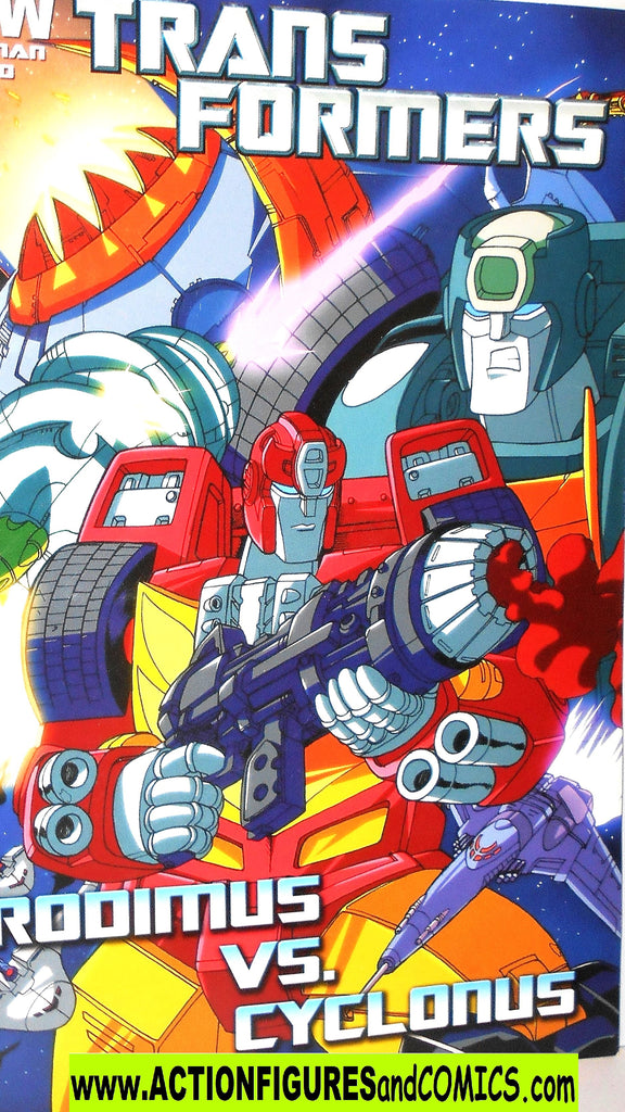 transformers comic RODIMUS vs CYCLONUS 2010 rts exclusive ...