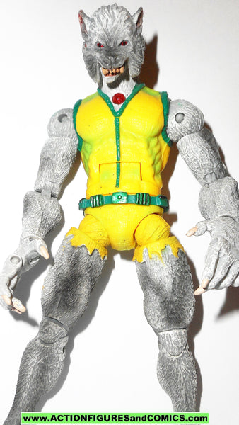 marvel legends MAN WOLF 7 inch spider-man classics toy biz action figu ...