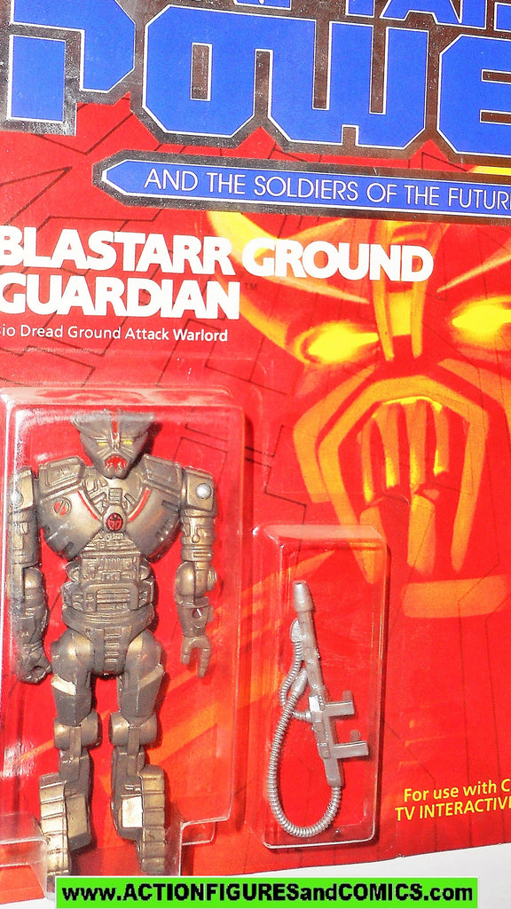 Captain Power BLASTARR ground Guardian 1987 Soldiers of the Future moc ...