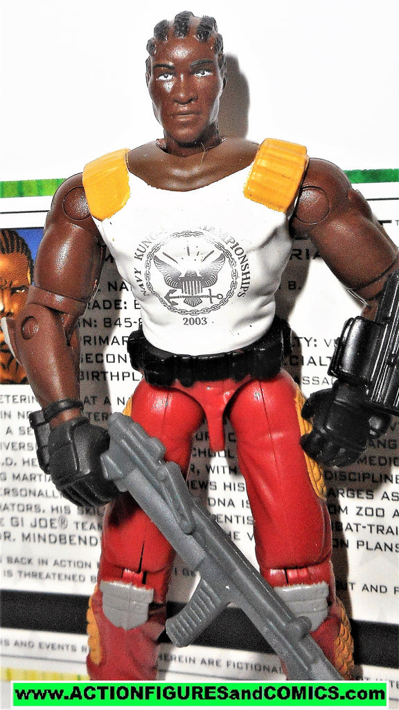 Gi joe DR LINK TALBOT 2004 doctor valor vs venom VVV g i gijoe ...