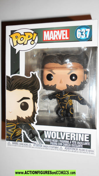 Funko Pop Marvel WOLVERINE 637 X-men bobble-head vinyl moc mib ...