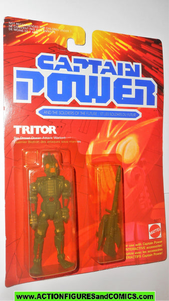 Captain Power TRITOR Soldiers of the Future Leader 1987 vintage moc ...