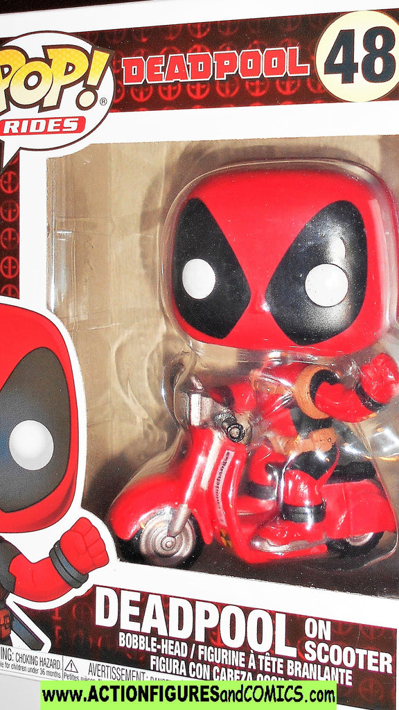 Funko Pop Marvel DEADPOOL 48 X-men bobble-head vinyl moc mib ...