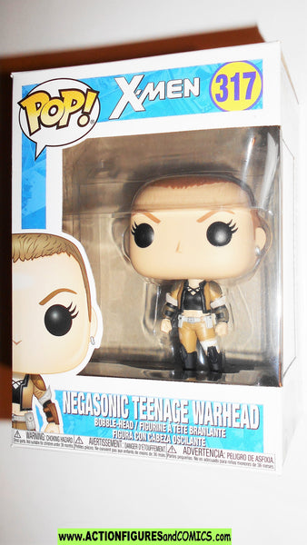 Funko Pop Marvel NEGASONIC 317 X-men bobble-head vinyl moc mib ...