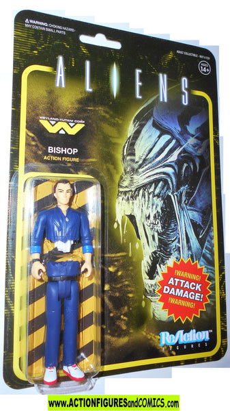 Alien movie BISHOP aliens ReAction figures super 7 horror moc ...