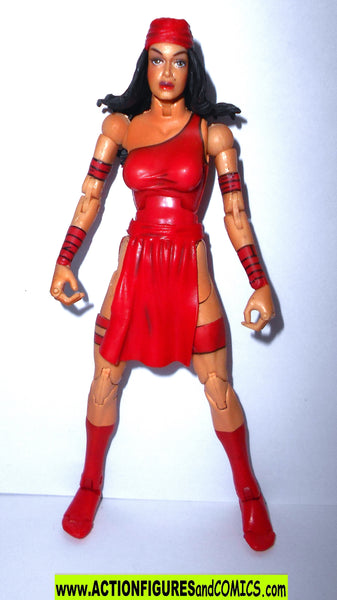 marvel legends ELEKTRA series 2003 toybiz series iv 4 w swords ...