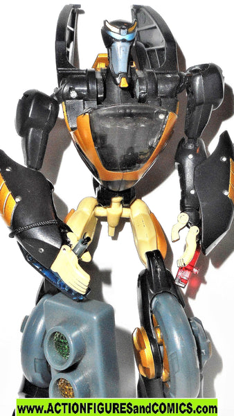 transformers PROWL animated police motorcycle deluxe complete 2008 ...