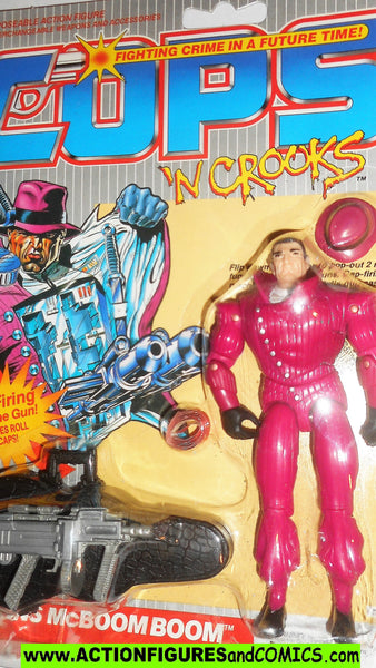 Cops 'n Crooks BUTTONS McBOOM BOOM c.o.p.s. hasbro 1988 vintage moc ...