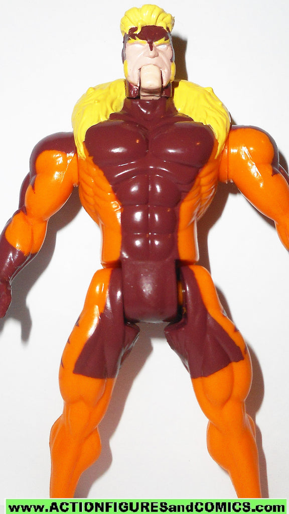 X-MEN X-Force toy biz SABRETOOTH 1994 jim lee style marvel figure ...