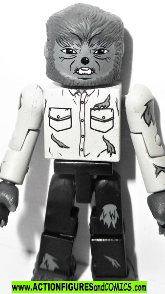 minimates WOLFMAN werewolf black white tru universal classic monsters ...