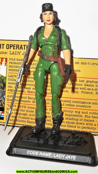 gi joe LADY JAYE 2007 v6 25th anniversary complete – ActionFiguresandComics