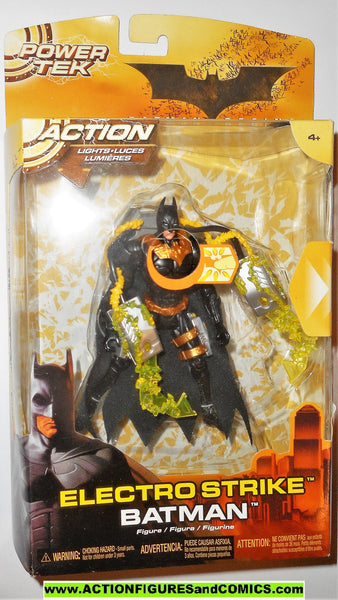 batman begins BATMAN ELECTRO STRIKE power tek 2005 movie dc universe m ...