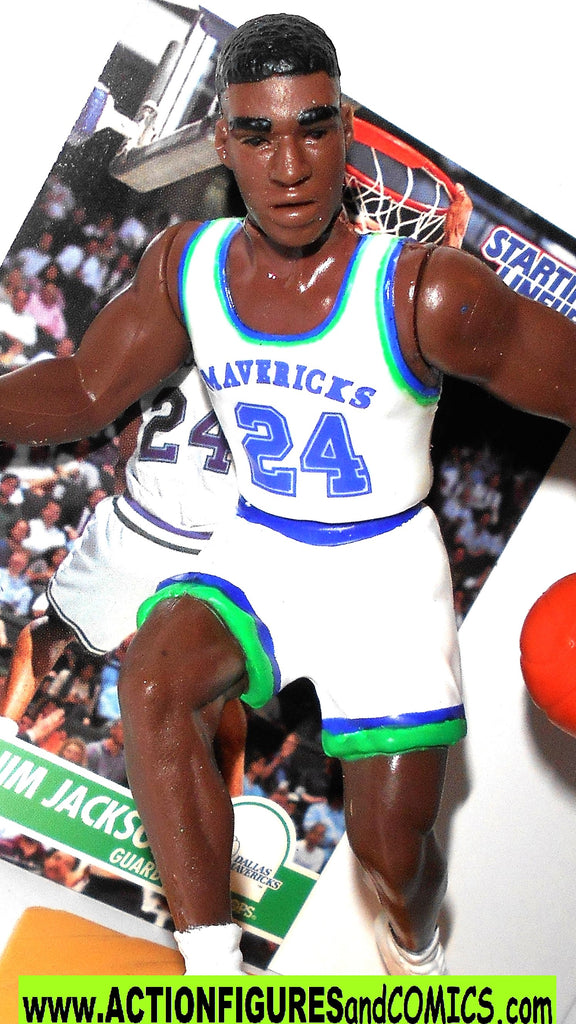 Starting Lineup JIM JACKSON 1995 Dallas Mavericks sports basketball ...