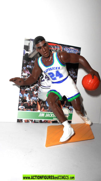Starting Lineup JIM JACKSON 1995 Dallas Mavericks sports basketball ...