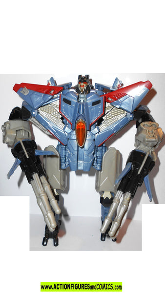 transformers movie THUNDERCRACKER 2007 2008 blue white jet 100% ...