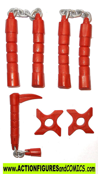 teenage mutant ninja turtles MICHELANGELO 10 inch weapon set part TRU ...