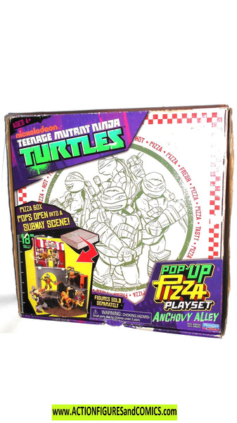 teenage mutant ninja turtles ANCHOVY ALLEY 2012 playset mib moc ...