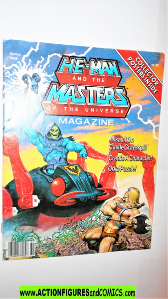 Masters of the Universe Magazine #02 SPRING 1985 vintage he-man ...