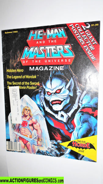 Masters of the Universe Magazine #03 SUMMER 1985 vintage he-man ...