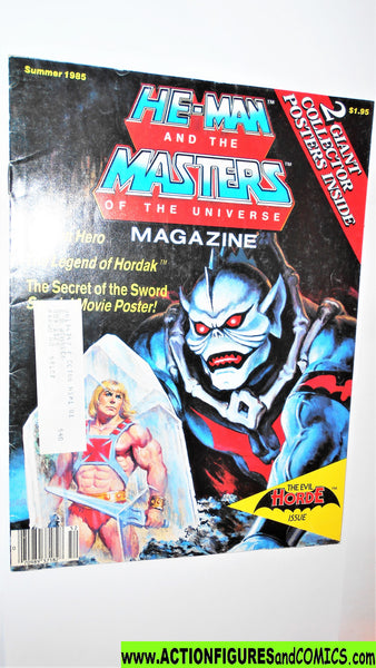 Masters of the Universe Magazine #03 SUMMER 1985 vintage he-man ...
