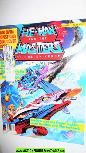 Masters of the Universe Magazine #08 FALL 1986 vintage he-man ...