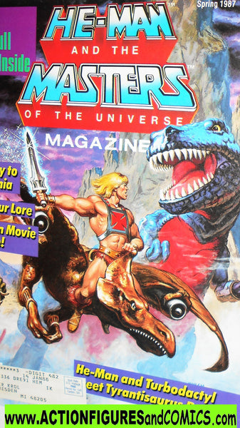 Masters of the Universe Magazine #10 SPRING 1987 vintage he-man ...