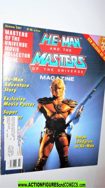 Masters of the Universe Magazine #11 Summer 1987 vintage he-man ...