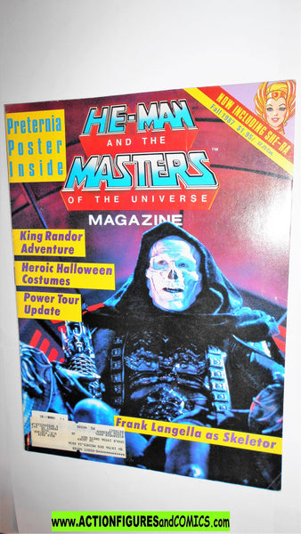 Masters of the Universe Magazine #12 FALL 1987 vintage he-man ...